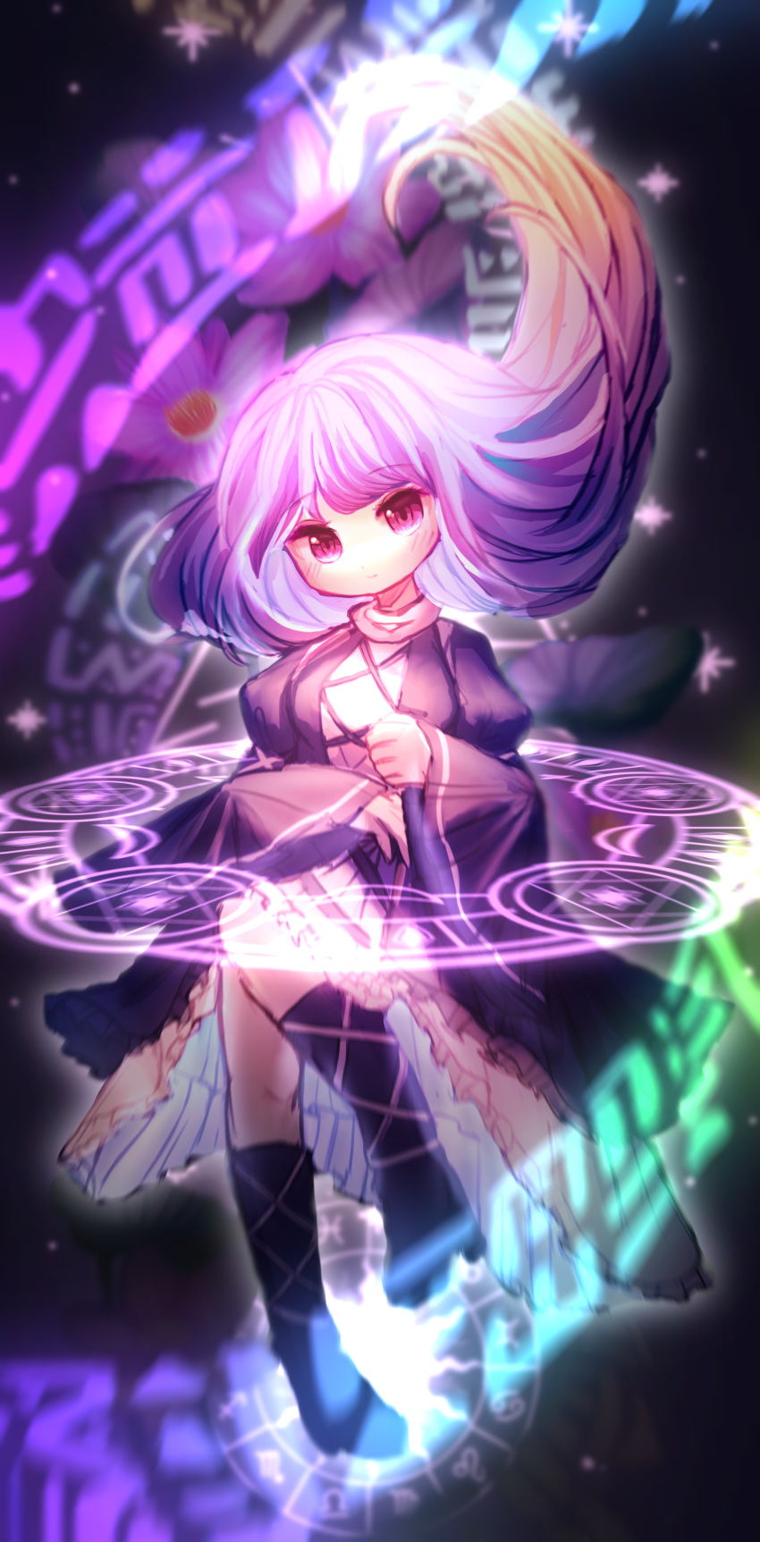 Safebooru - 1girl absurdres dress gradient hair highres hijiri byakuren ...