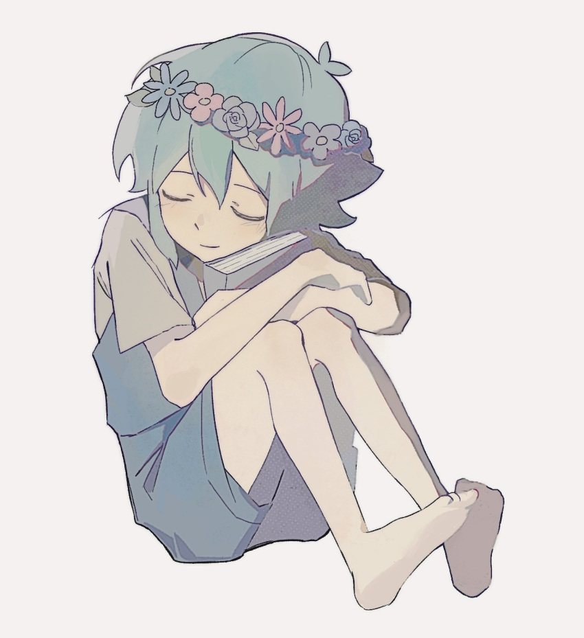 Safebooru - 1boy barefoot basil (headspace) (omori) basil (omori ...