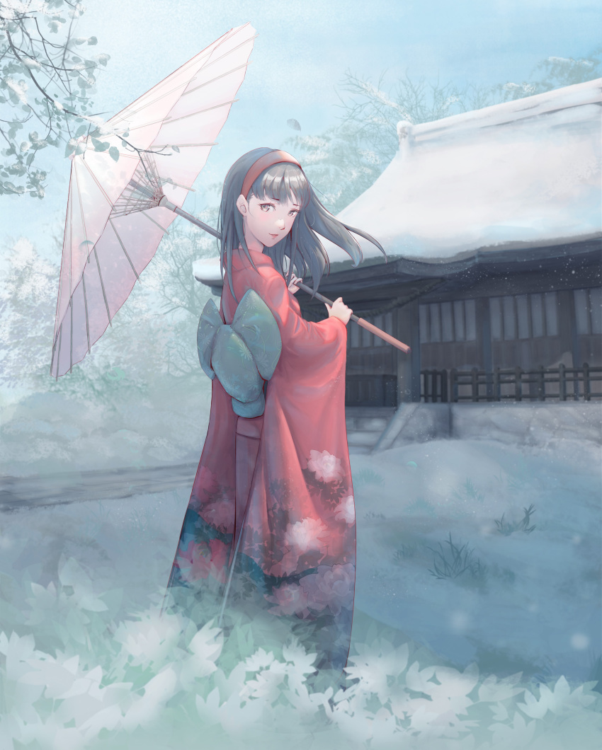 Safebooru - 1girl absurdres amagi yukiko black hair brown eyes bush commentary request ...