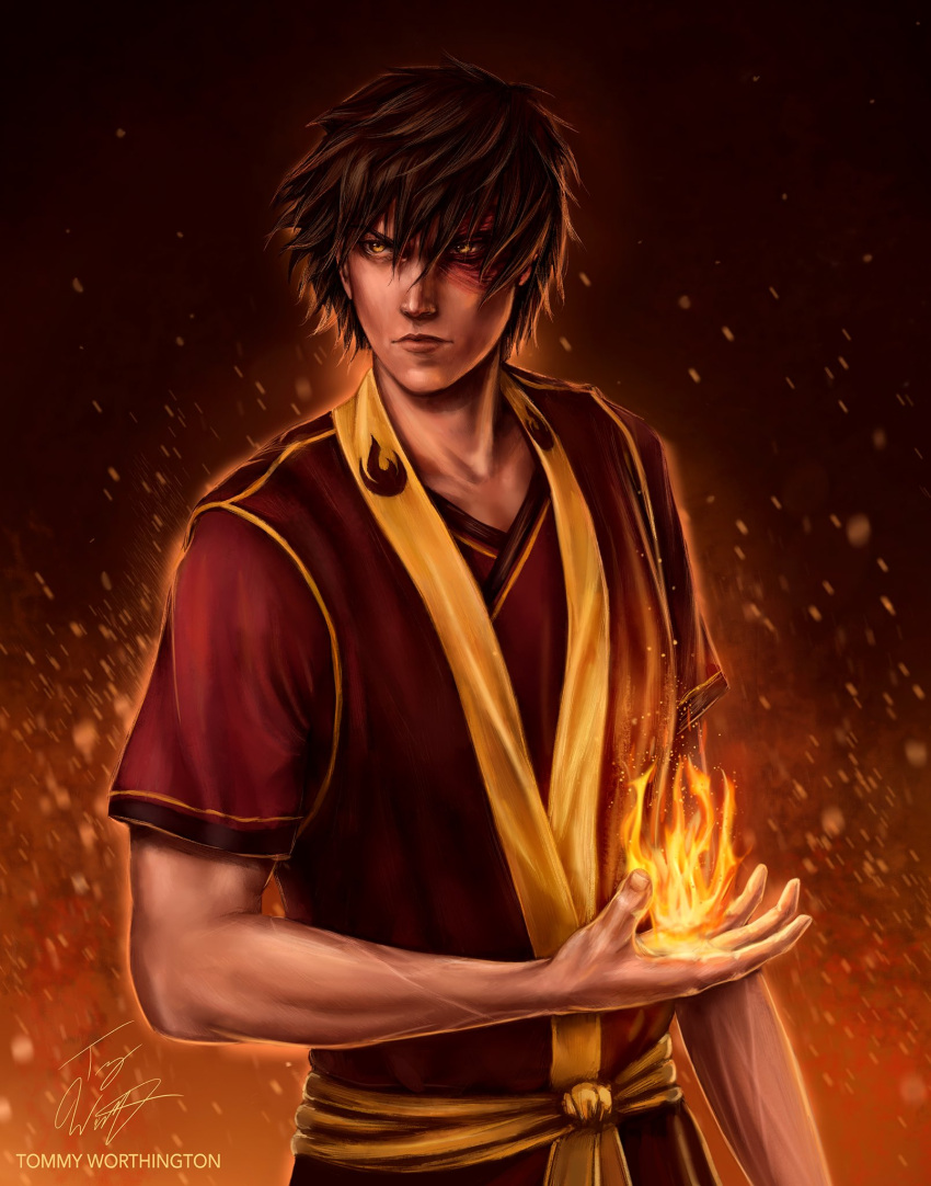 Safebooru - 1boy artist name avatar: the last airbender avatar legends ...