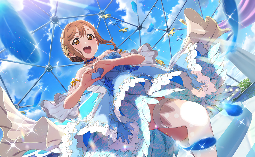 Safebooru - brown eyes brown hair dress kunikida hanamaru long hair love live! school idol ...