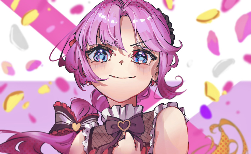 Safebooru - 1girl anyoji hime black bow black bowtie blonde hair blue ...