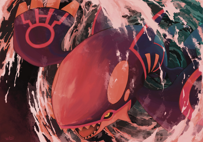 Safebooru - blue skin colored skin fish full body glowing glowing eyes ...