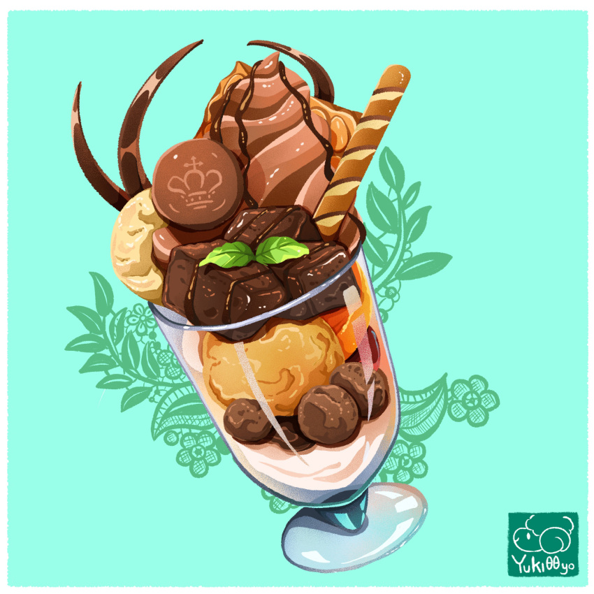 Safebooru Artist Logo Artist Name Chocolate Chocolate Syrup Cup 0162