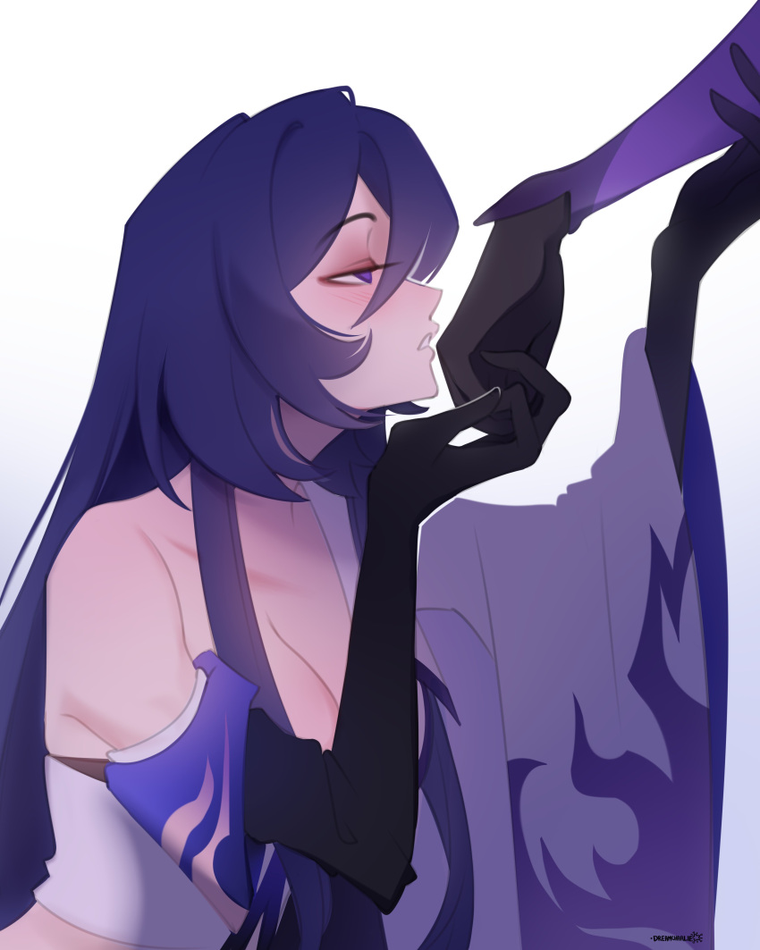 Safebooru - 2girls absurdres acheron (honkai: star rail) black gloves black swan (honkai: star ...