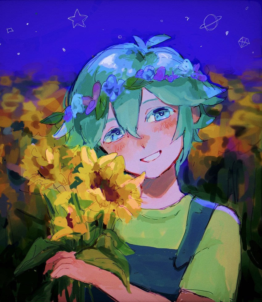 Safebooru - 1boy 3rtxciphnr93902 basil (headspace) (omori) basil (omori ...