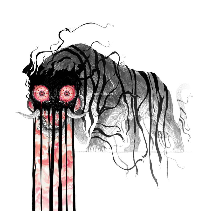 Safebooru - absurdres alternate species animal focus colored sclera ...