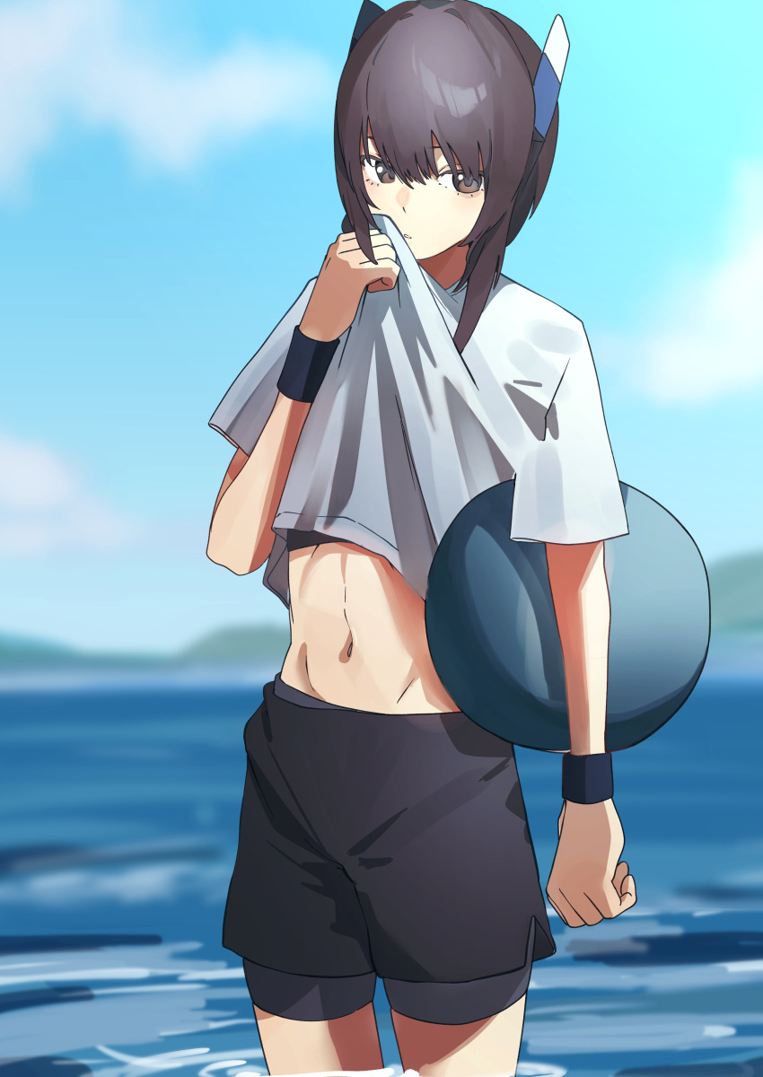 Safebooru - absurdres alternate costume ball bike shorts bike shorts ...