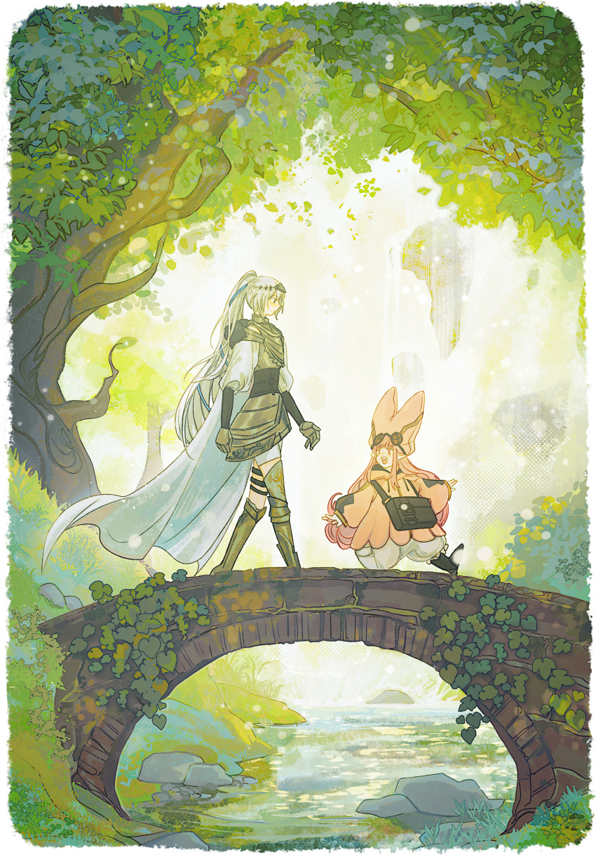 Safebooru - 2girls absurdres aesc (fate) armor artist request ...