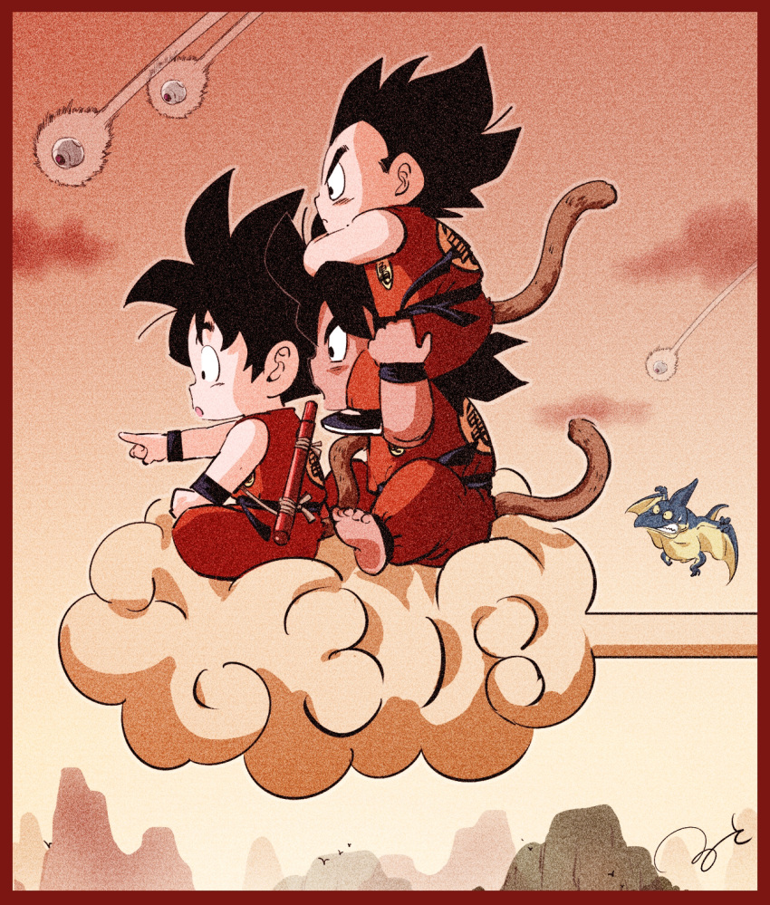 Safebooru - 3boys aged down alternate universe black eyes black hair ...