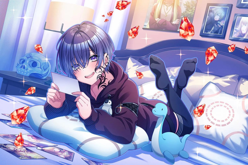 Safebooru - blue eyes blue hair d4dj dress short hair sophia (d4dj) | 5159093