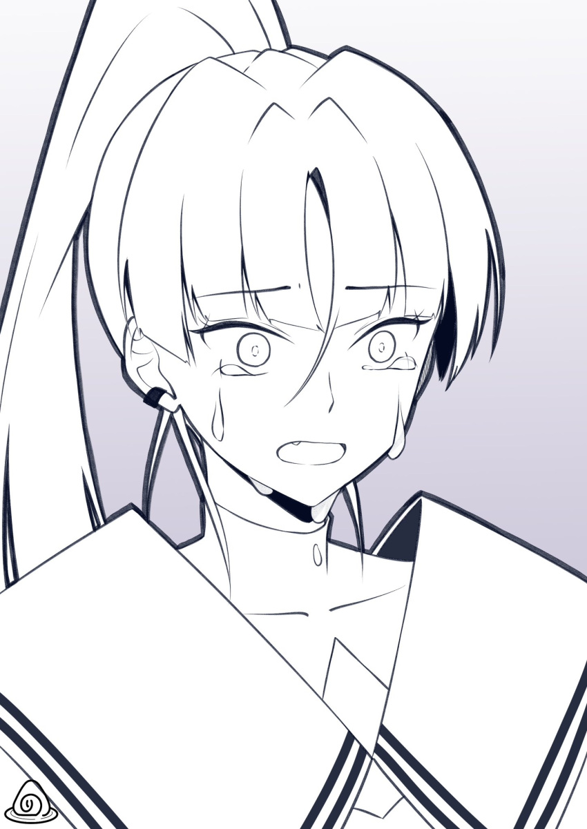 Safebooru - ado (utaite) collarbone commentary request crying crying ...