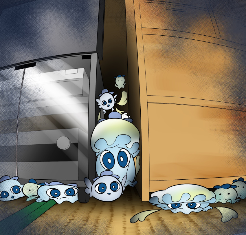 Safebooru - drawer duel monster glass highres indoors maxx c monitor ...