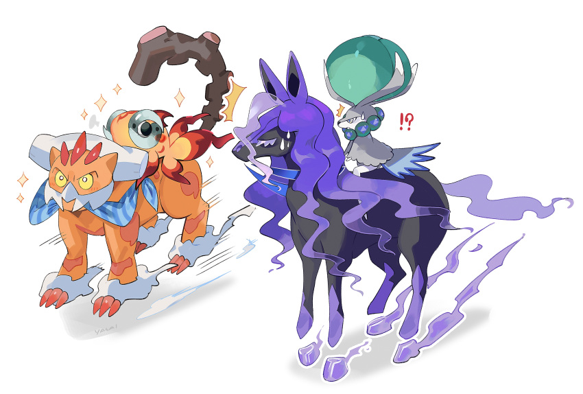 Safebooru - !? ^^^ absurdres calyrex calyrex (shadow rider) chi-yu ...