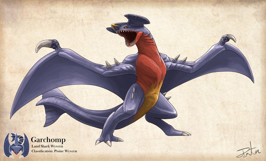 Safebooru - absurdres character name crossover dragon english text fins ...