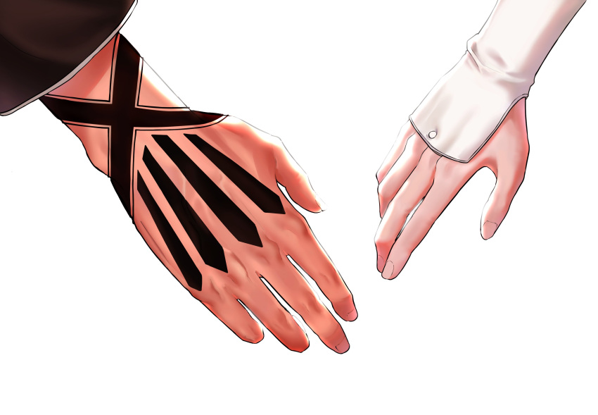 Safebooru - 1boy 1girl absurdres arm warmers backlighting bleach close ...