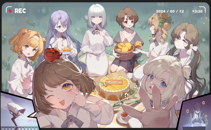 Safebooru - 37 (reverse:1999) 6+girls :o :q ;p abi (qiaoyijing ...