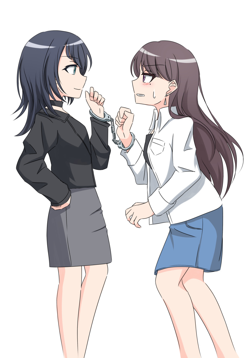 Safebooru - 2girls absurdres bang dream! bang dream! it's mygo!!!!! black choker black hair ...