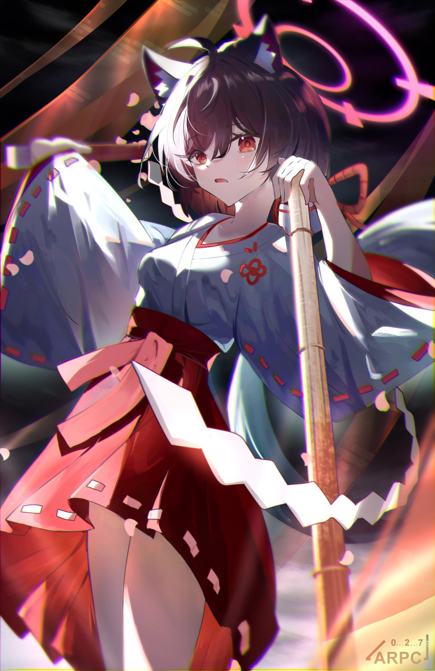 Safebooru - 1girl absurdres animal ears arpc-027 blue archive cat ears ...