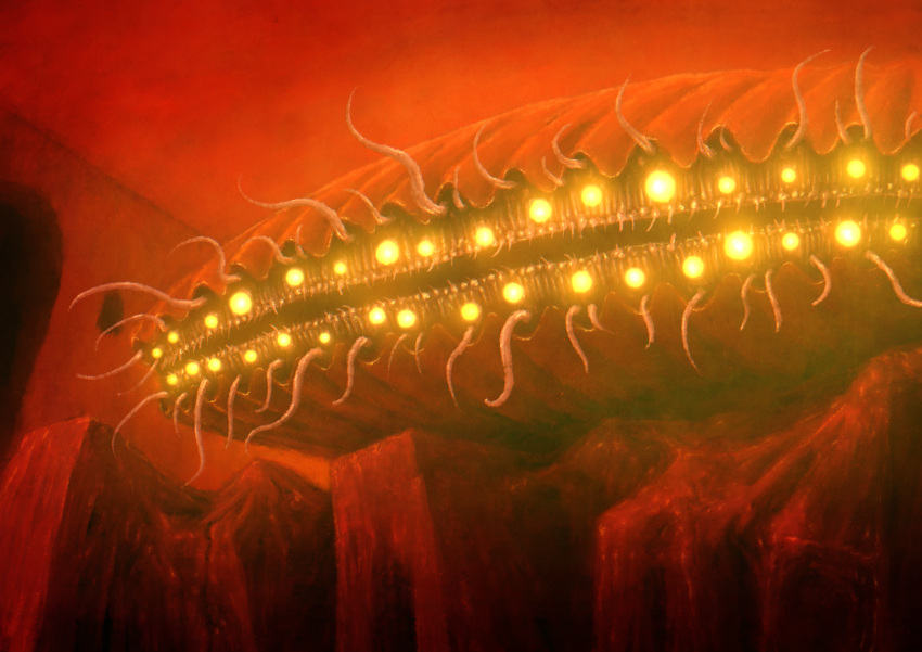 Safebooru - absurdres building cliff commentary eldritch abomination ...