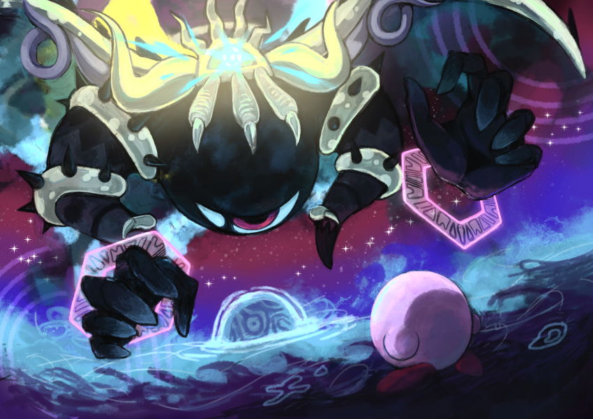 Safebooru - absurdres colored skin crown harufune highres horns kirby ...