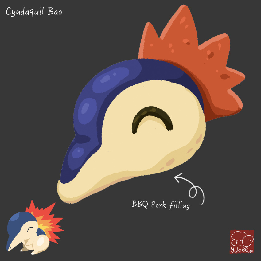 Safebooru - artist logo artist name baozi character name cyndaquil ...