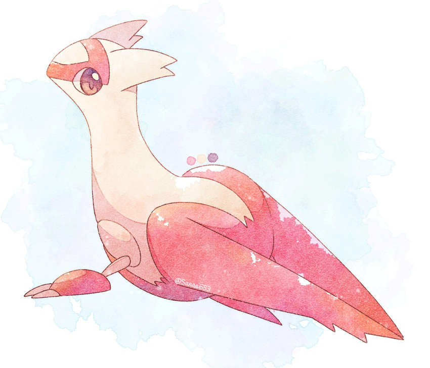 Safebooru - claws colored skin full body highres latias looking back ...