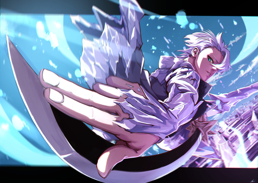 Safebooru - 1boy absurdres backlighting bankai bleach bleach: sennen ...