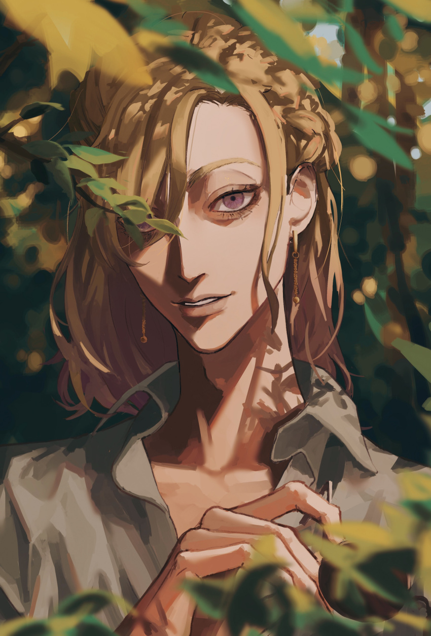 Safebooru - 1boy absurdres bishounen blonde hair commentary request grin highres iamthekingofegg ...