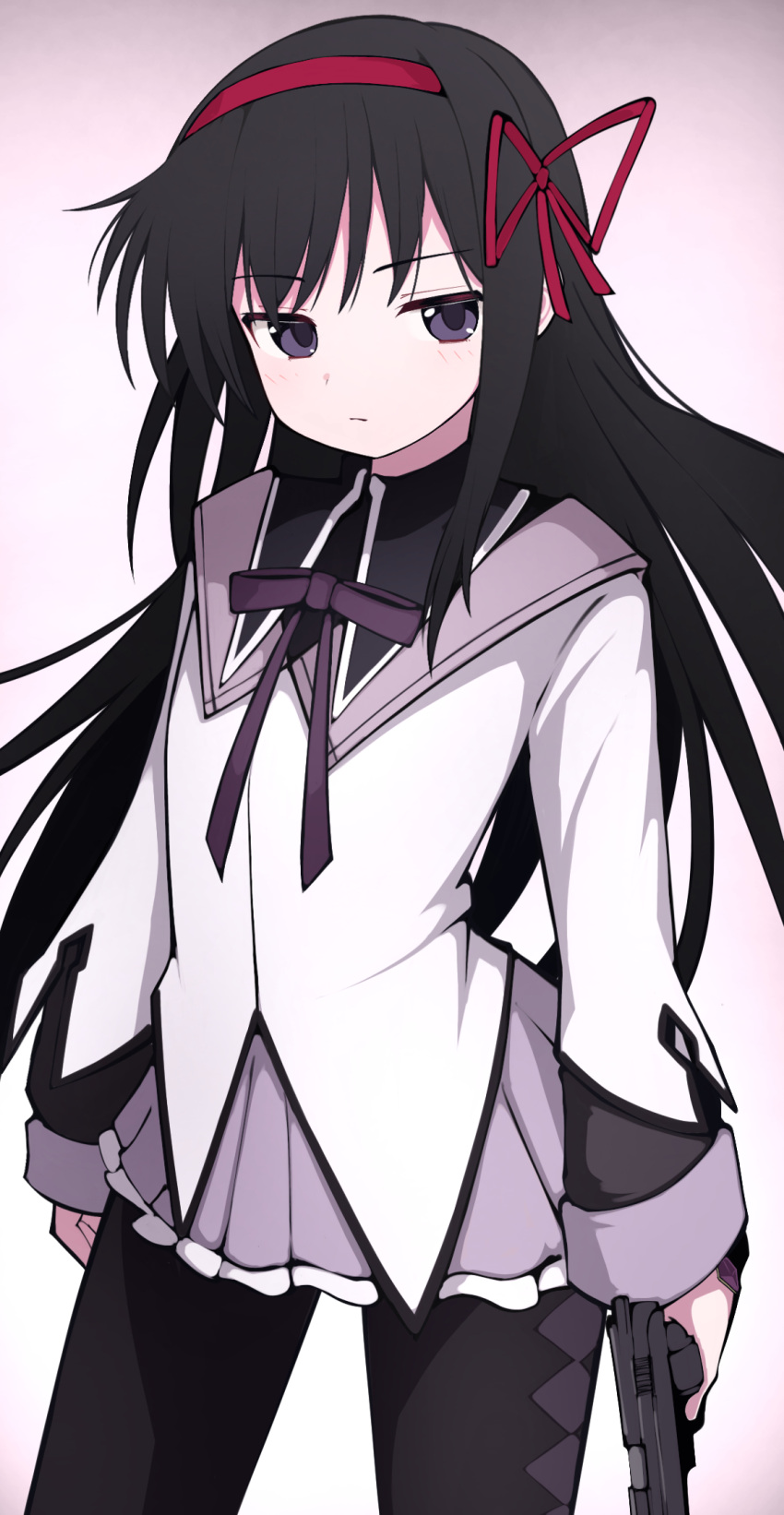 Safebooru - 1girl akemi homura akemi homura (magical girl) black hair ...