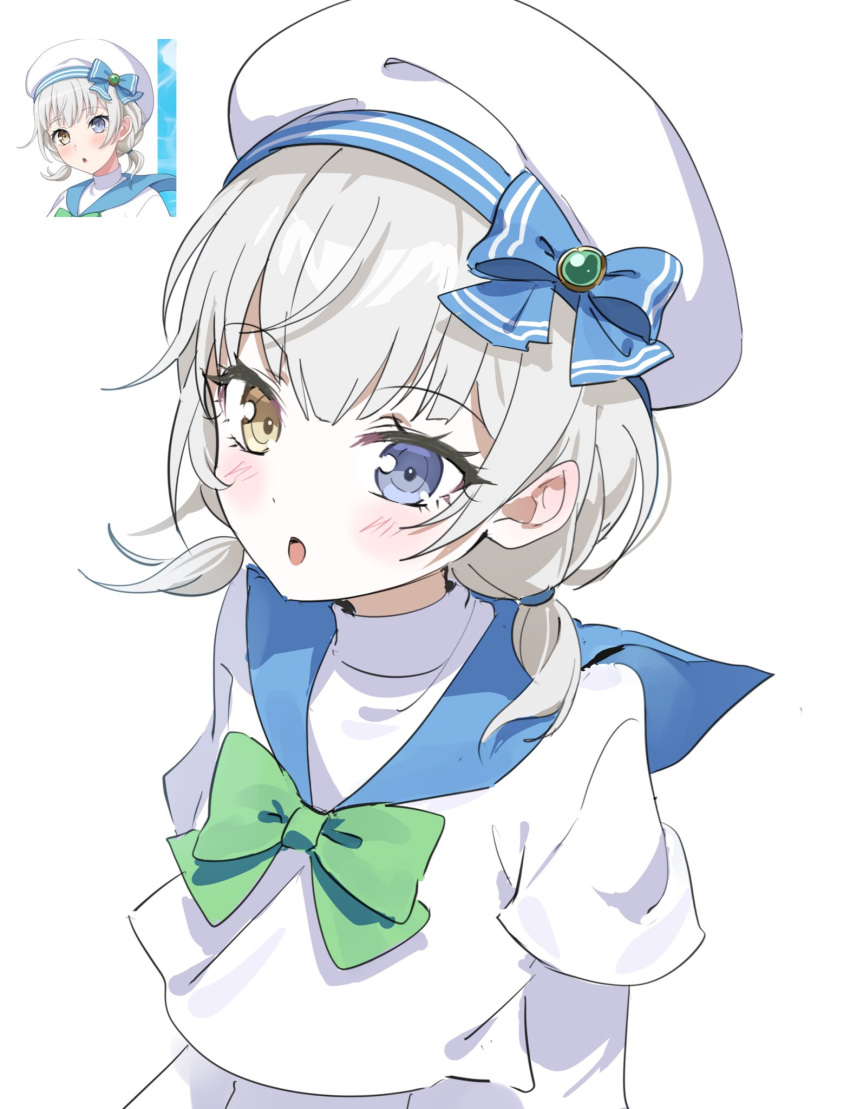 Safebooru - 1girl bang dream! bang dream! it's mygo!!!!! blue bow blue eyes blue sailor collar ...