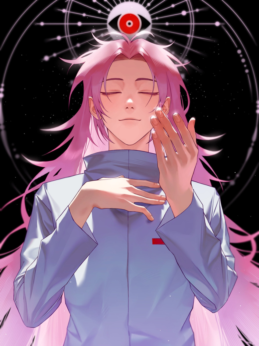 Safebooru 1boy Absurdres Antenna Hair Closed Eyes Closed Mouth 1176