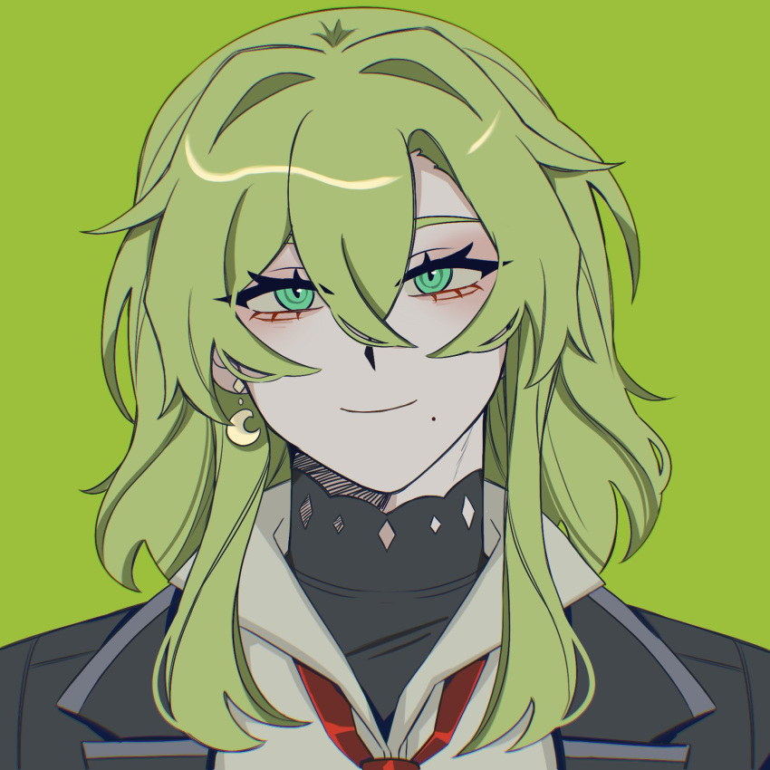 Safebooru - 1girl aqua eyes black coat closed mouth coat collared shirt ...