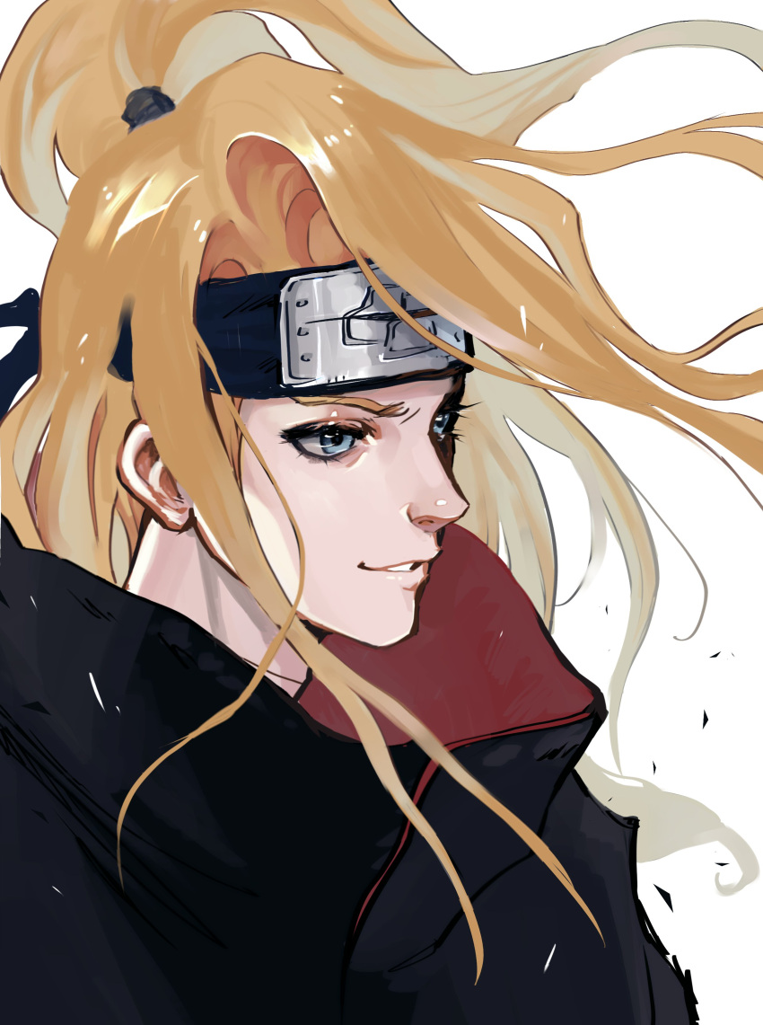 Safebooru - 1boy absurdres akatsuki uniform blonde hair blue eyes ...