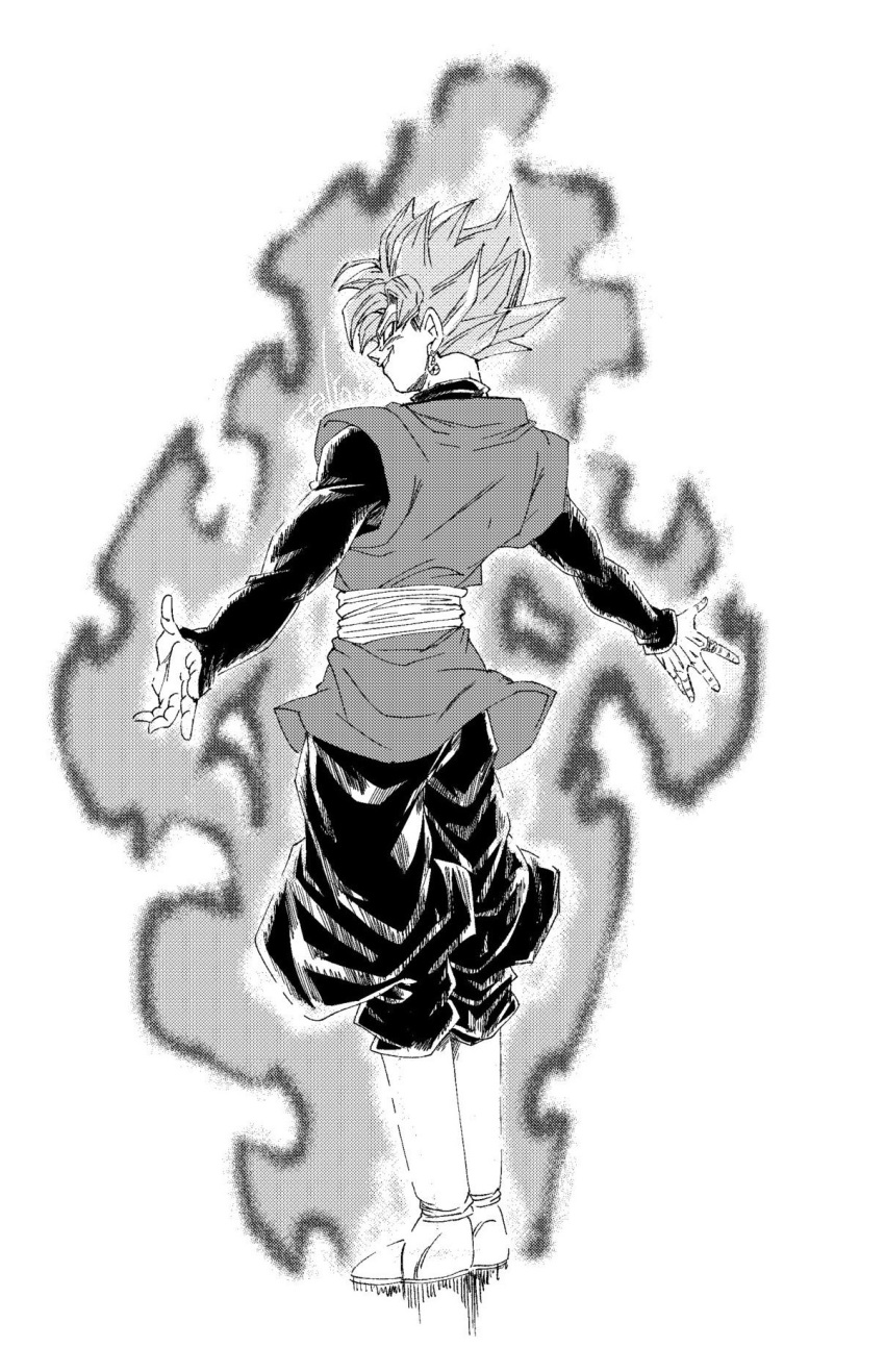 Safebooru - 1boy artist name aura dougi dragon ball dragon ball super ...
