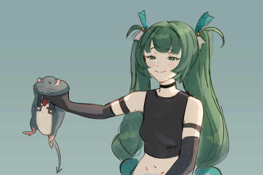 Safebooru - animalization jane doe (zenless zone zero) long hair ...