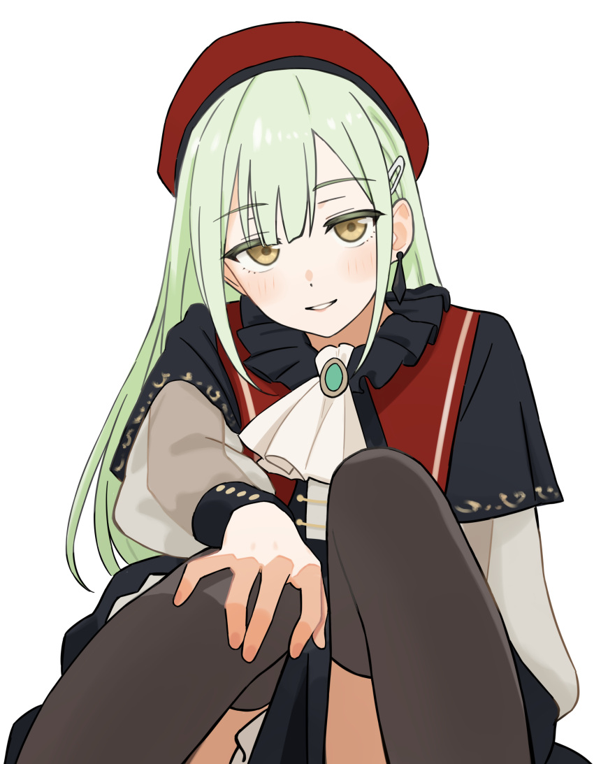 Safebooru - 1girl absurdres add leir ascot bang dream! bang dream! it's mygo!!!!! beret black ...