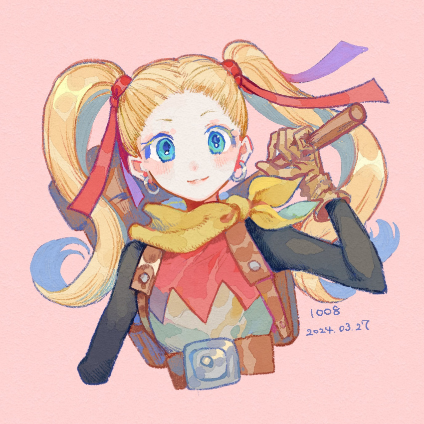 Safebooru - 1girl 2024 backpack bag belt belt buckle black sleeves ...