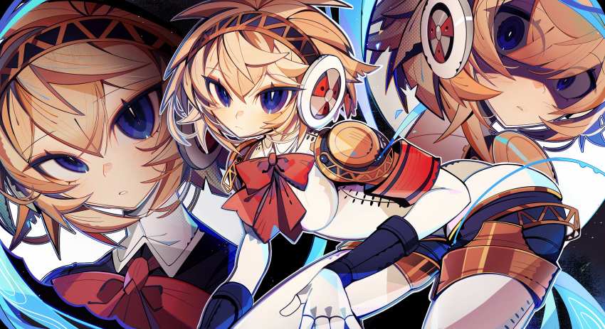 Safebooru - 1girl absurdres aegis (persona) android armband blonde hair ...