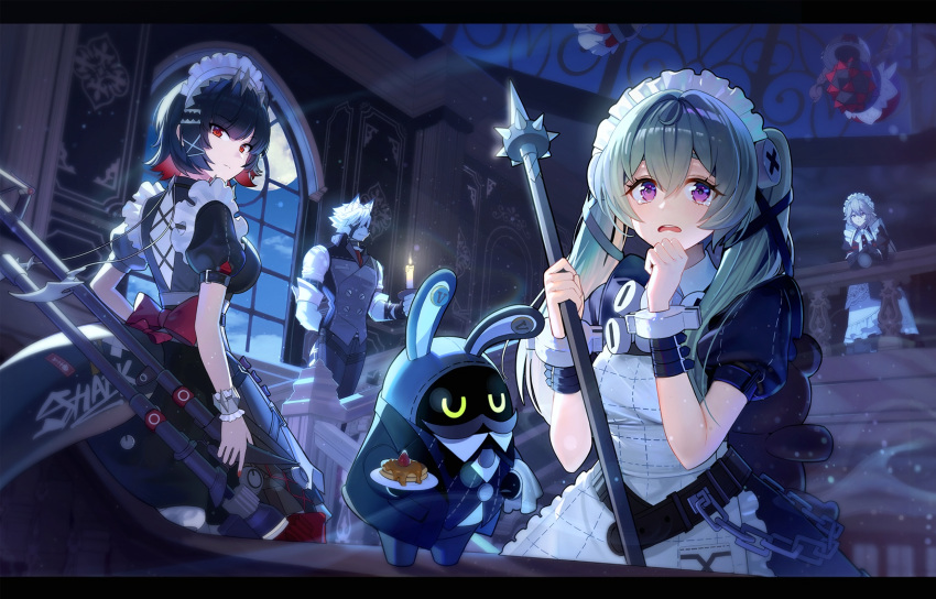 Safebooru - 1boy 3girls alexandrina sebastiane anastella (zenless zone ...