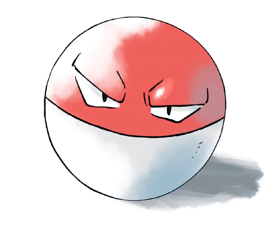 Safebooru - ball black eyes commentary darji full body furrowed brow ...
