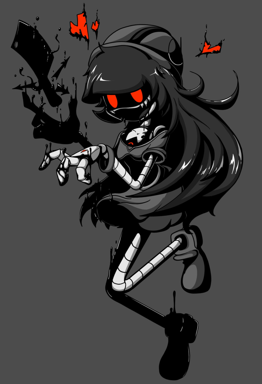 Safebooru - 1girl absolute solver (murder drones) android bracelet cleaver commentary concept ...