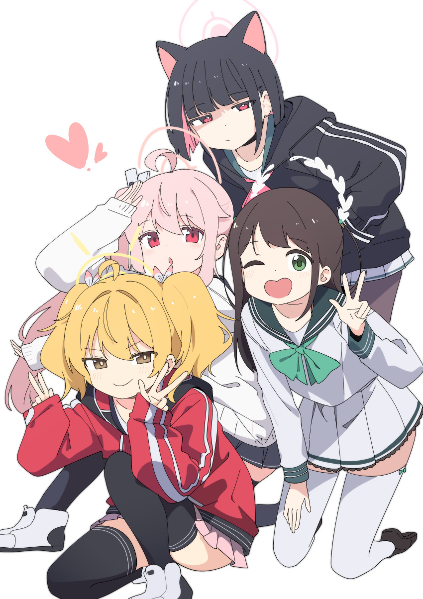 Safebooru - 4girls absurdres after-school sweets club (blue archive) ahoge airi (blue archive ...