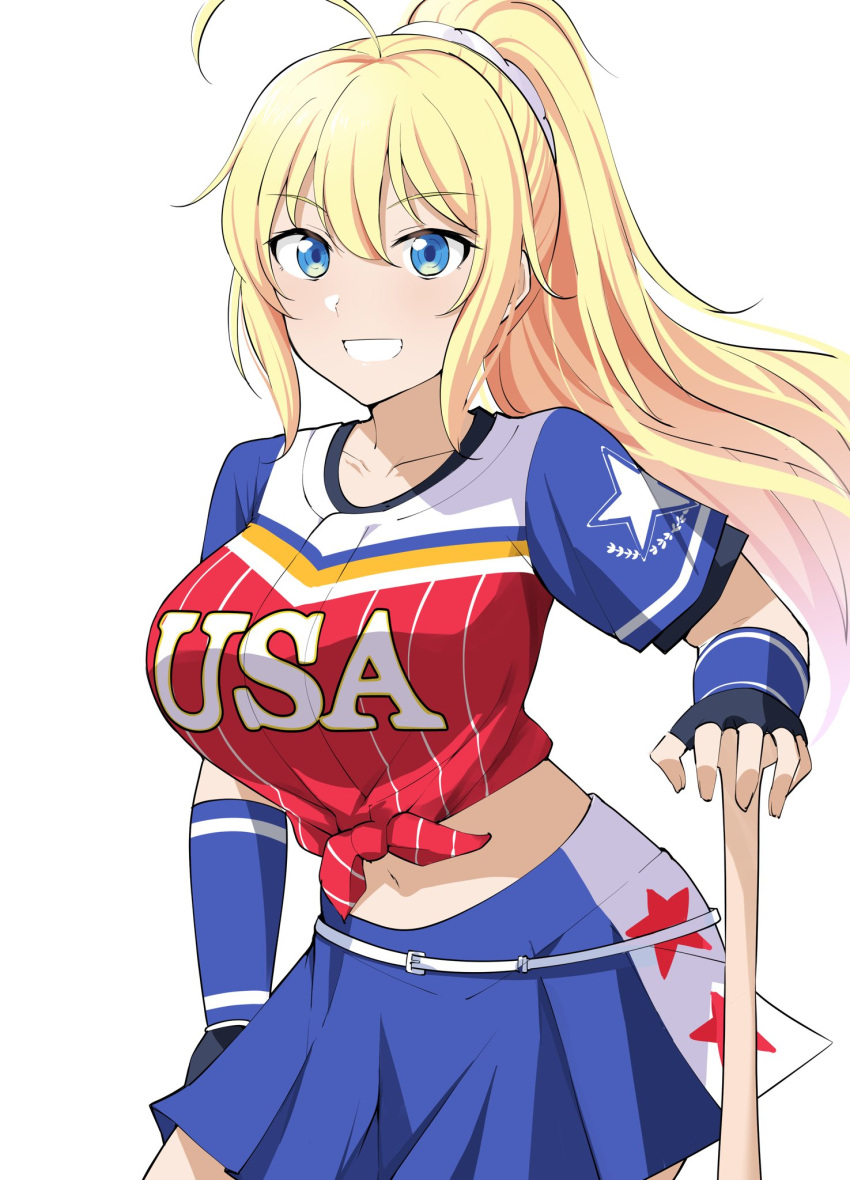 Safebooru - 1girl amelia thunders barkhorn0331 baseball bat baseball ...