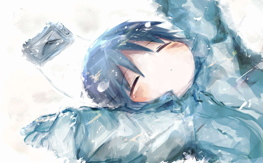 Safebooru - 1girl black hair chito (shoujo shuumatsu ryokou) closed ...