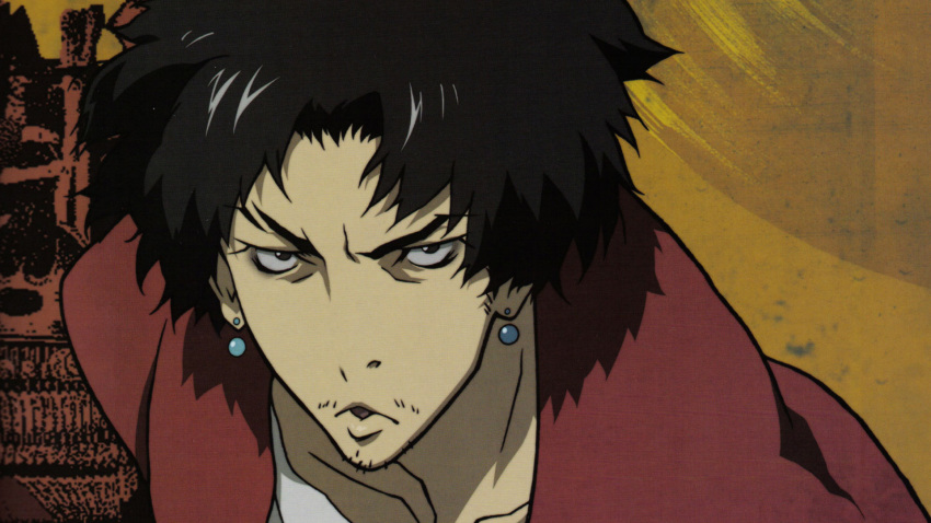 Safebooru - 1boy brown eyes brown hair earrings mugen samurai champloo ...