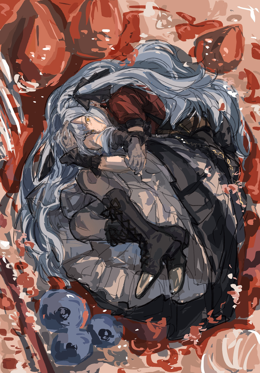 Safebooru - 1girl absurdres bang dream! bang dream! it's mygo!!!!! black footwear black gloves ...