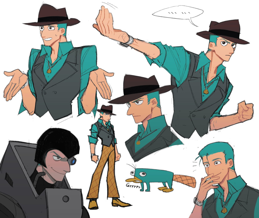 Safebooru - ... 1boy aqua eyes aqua hair blue eyes chi zhenjiao dual ...