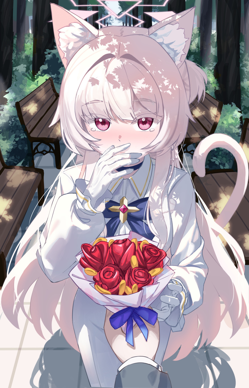 Safebooru - 1girl absurdres akira (blue archive) animal ear fluff animal ears blue archive blue ...