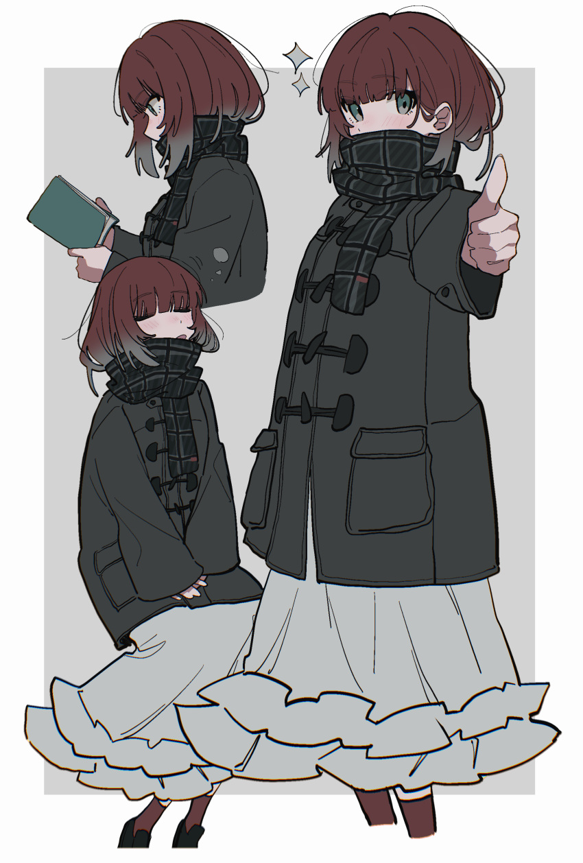 Safebooru - 1girl :o absurdres akatotonami (vtuber) arm at side black ...